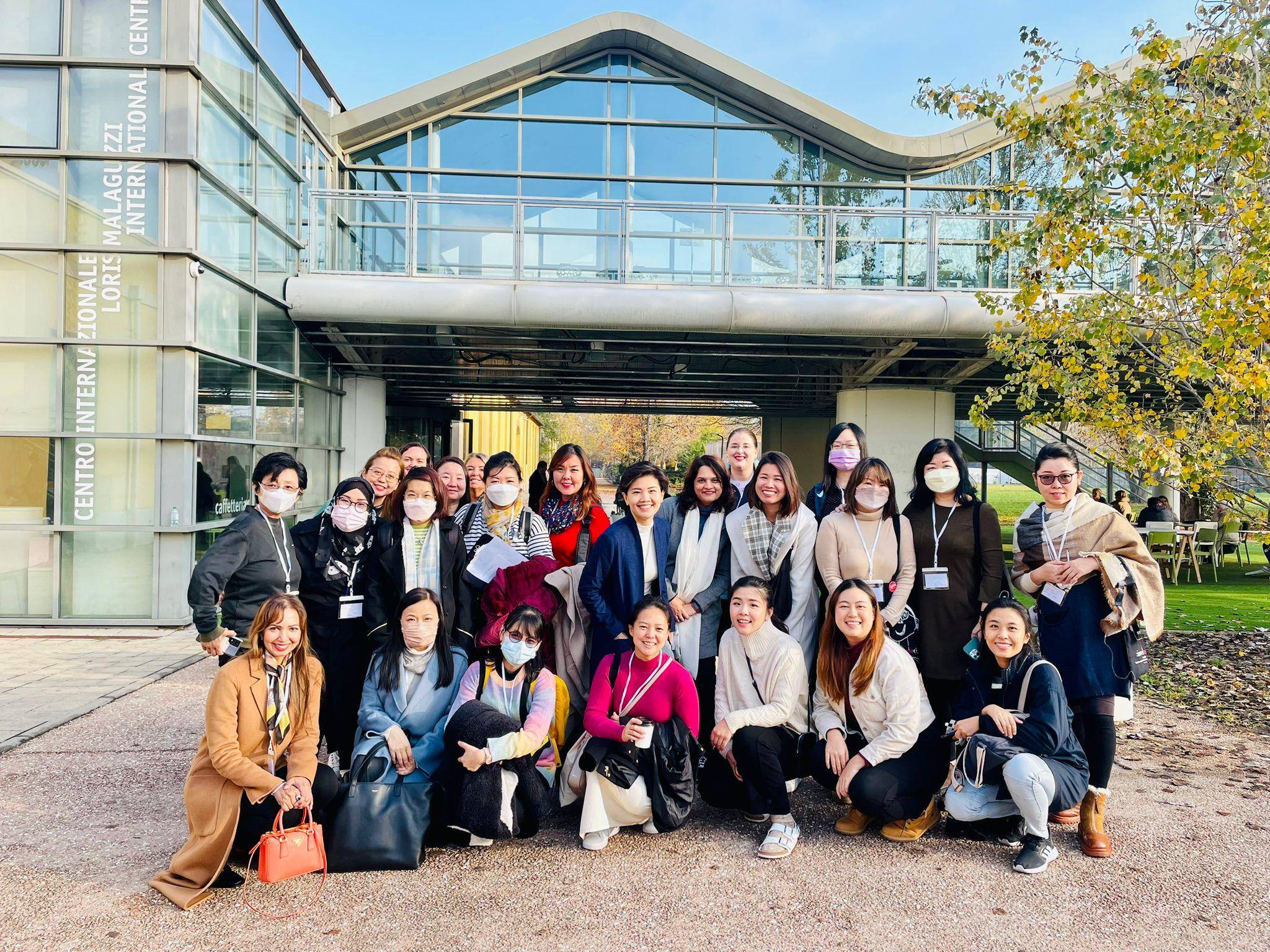 Chinese International Study Group to Reggio Emilia